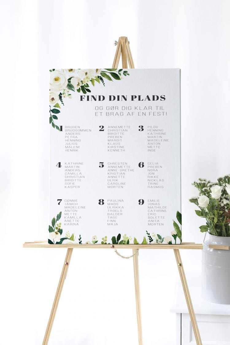 GO TRADITIONAL - BORDPLAN