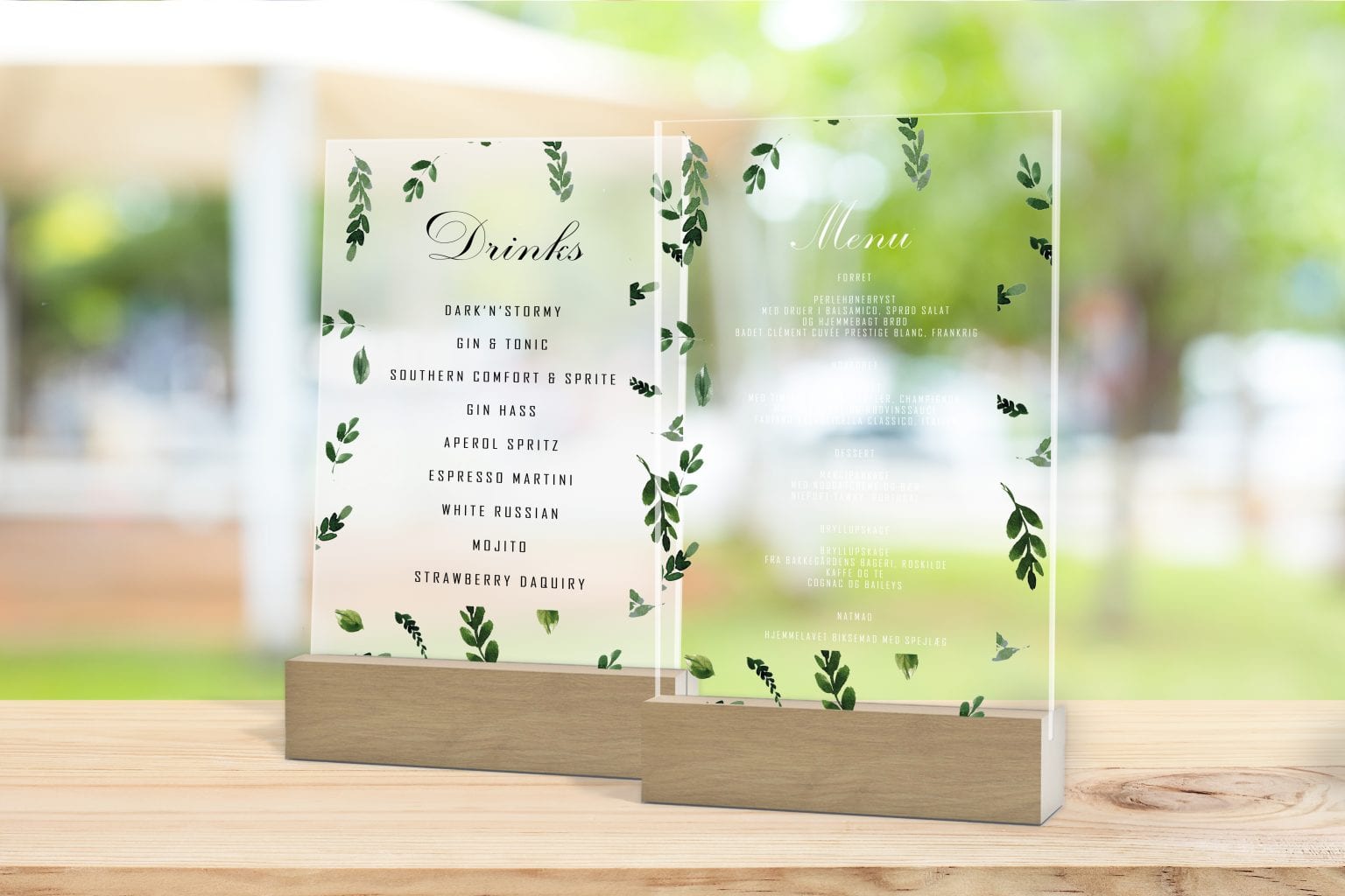 FALLEN GRACE AKRYL SKILT A5/A4