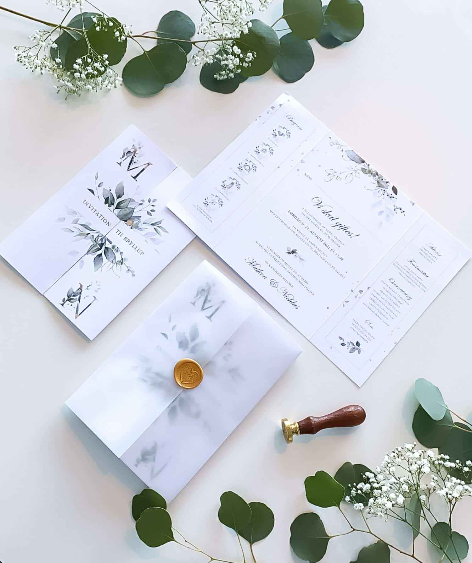 Invitationer til livets begivenheder i bedste kvalitet⭐