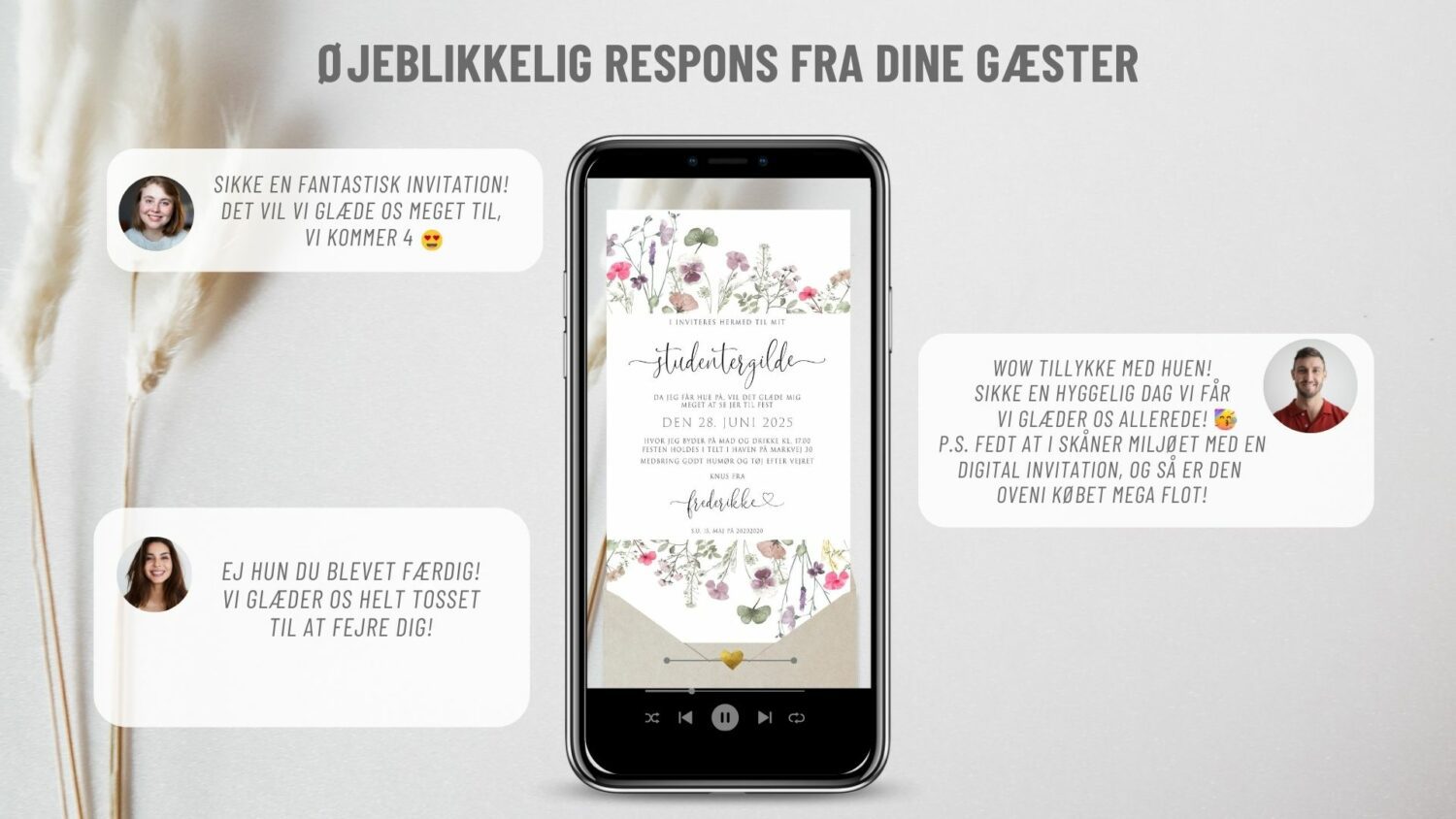 SKÅN MILJØET DIGITAL INVITATION TIL STUDENTERGILDE