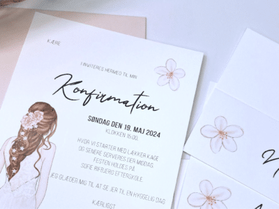 Invitationer til livets begivenheder i bedste kvalitet⭐